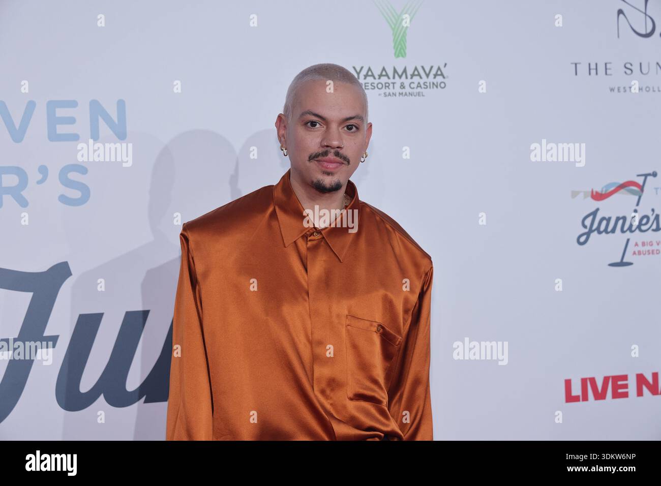 Evan Ross attends the 7th Annual Jam For Janie GRAMMY Awards Viewing ...