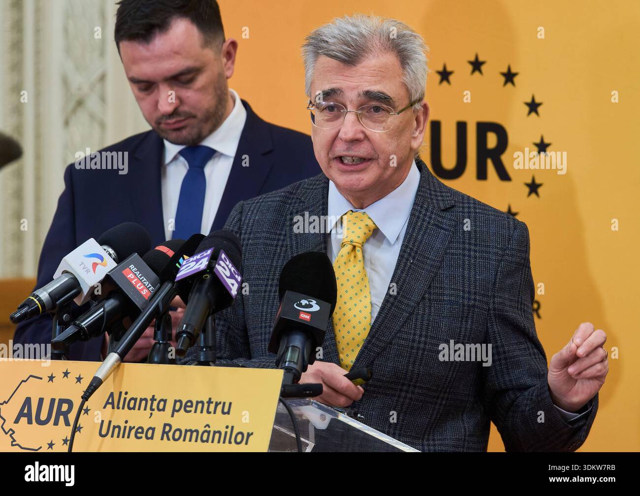Alliance for the Union of Romanians, Press Conference, Bucharest ...