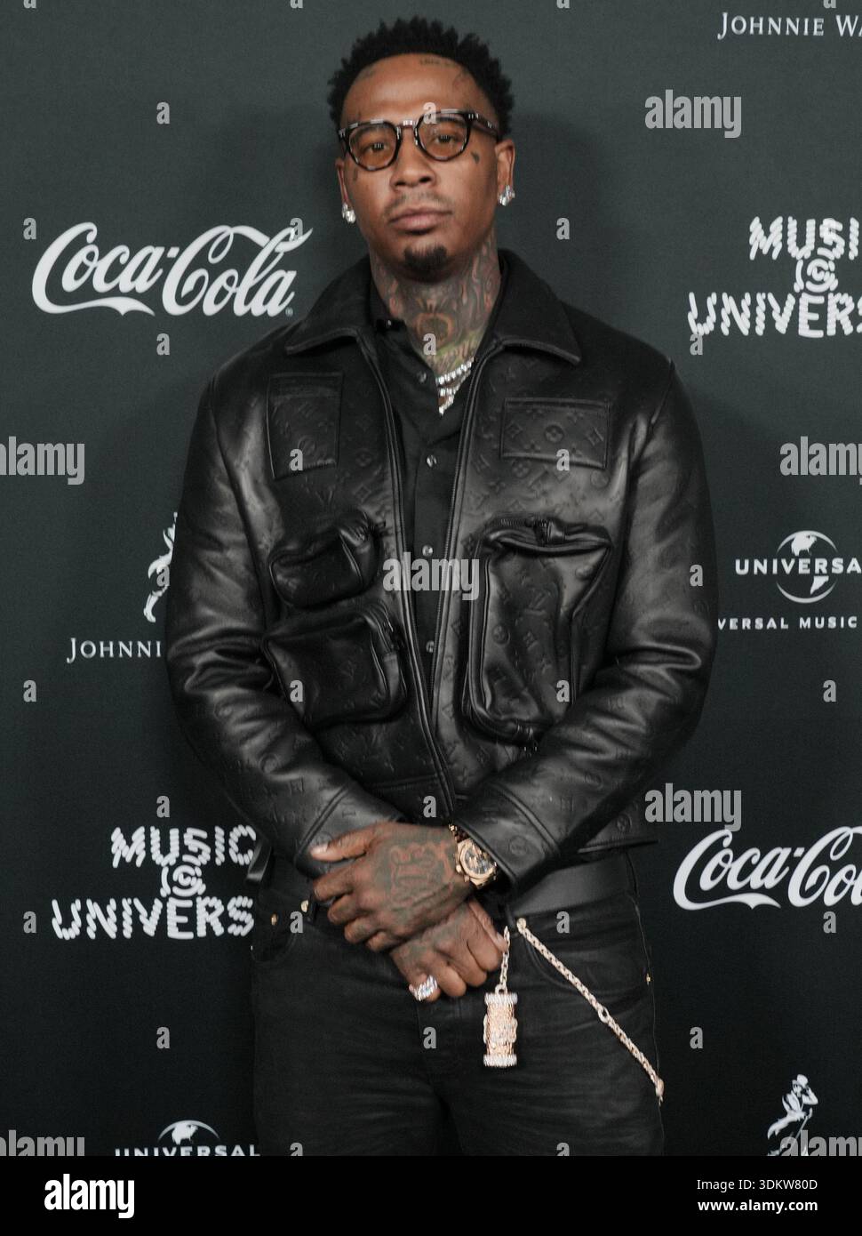 Moneybagg Yo at the Universal Music Group Grammy Awards After Party ...