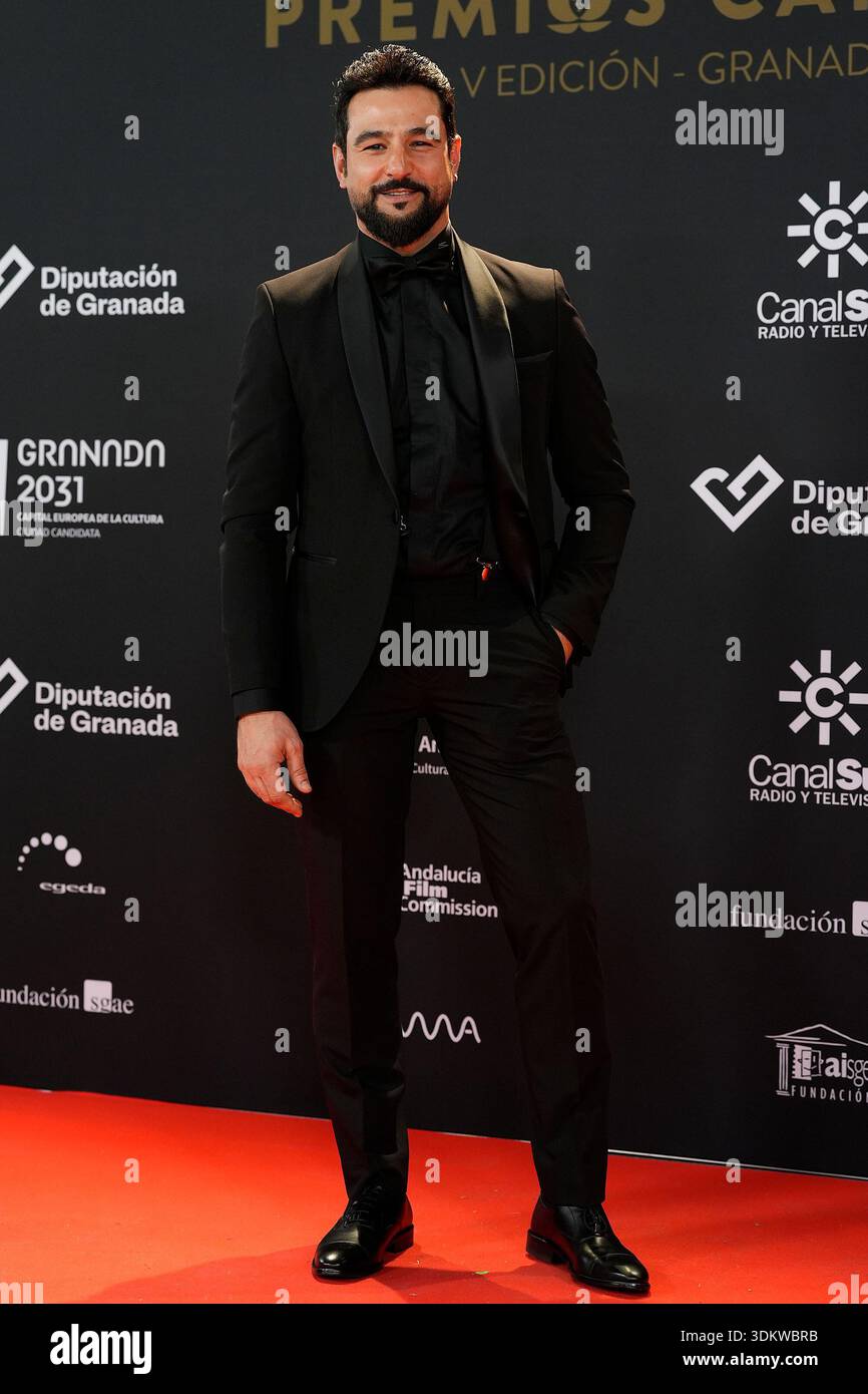 Antonio Velazquez attends the Carmen Awards 2026 red carpet. January 31 ...