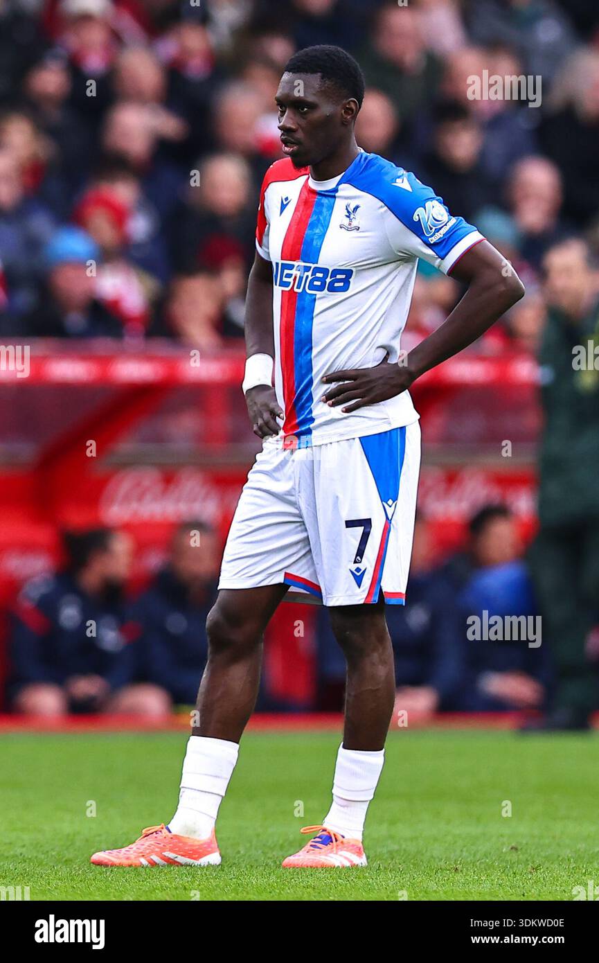 Ismaila Sarr of Crystal Palace during the Nottingham Forest v Crystal ...