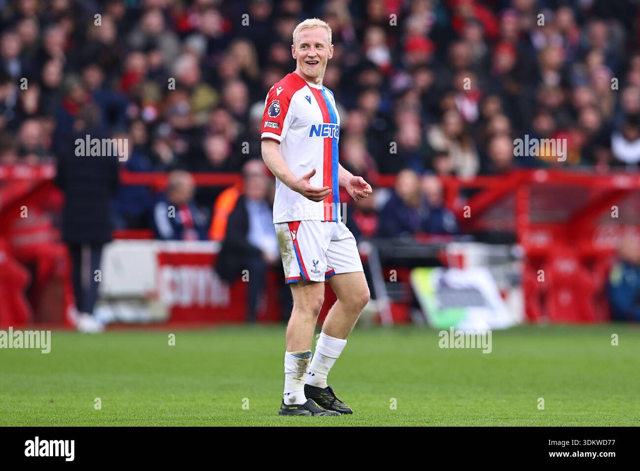 Will Hughes of Crystal Palace during the Nottingham Forest v Crystal ...