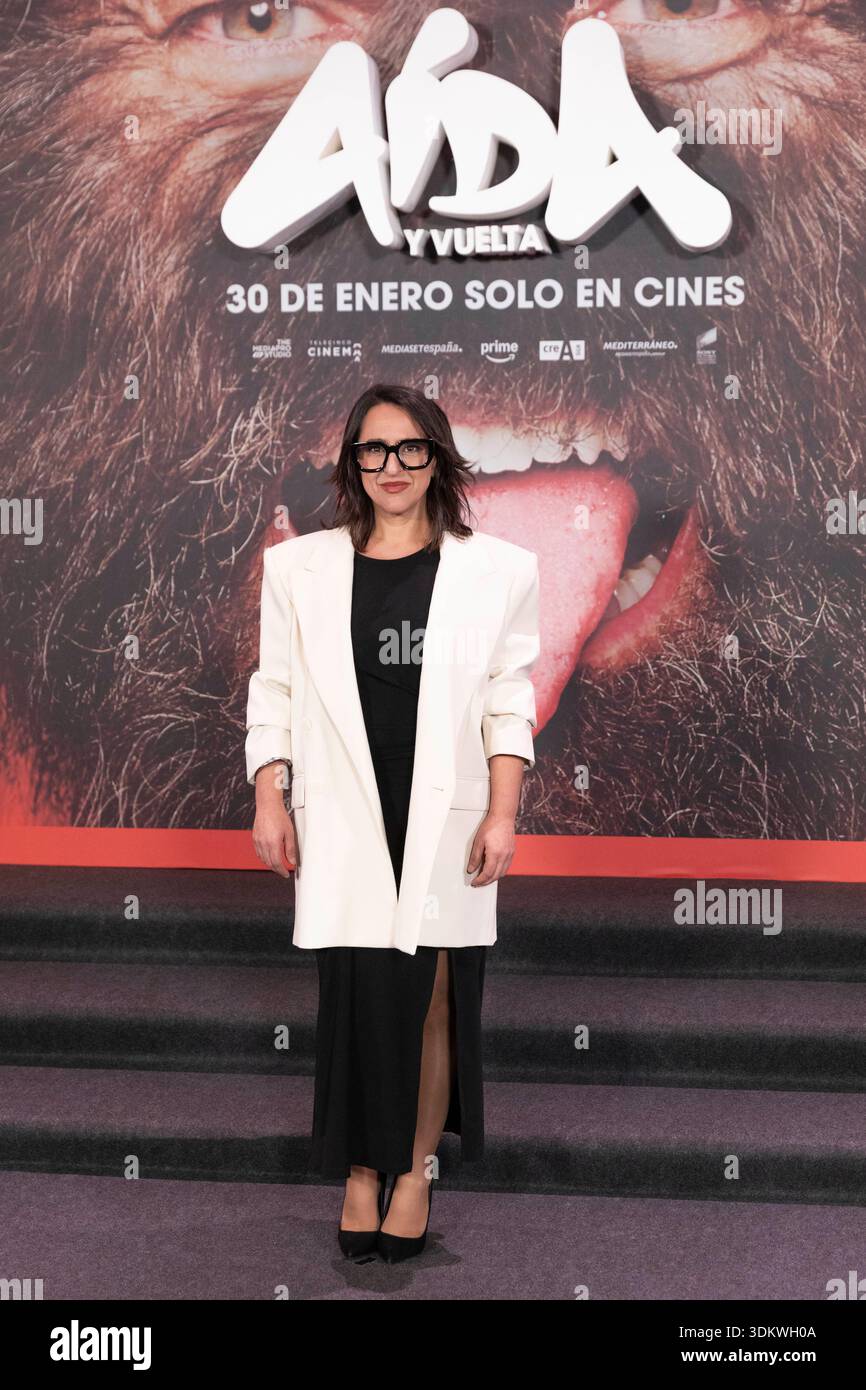 Pepa Rus attends 'Aida y Vuelta' Photocall at Espacio Movistar Stock ...
