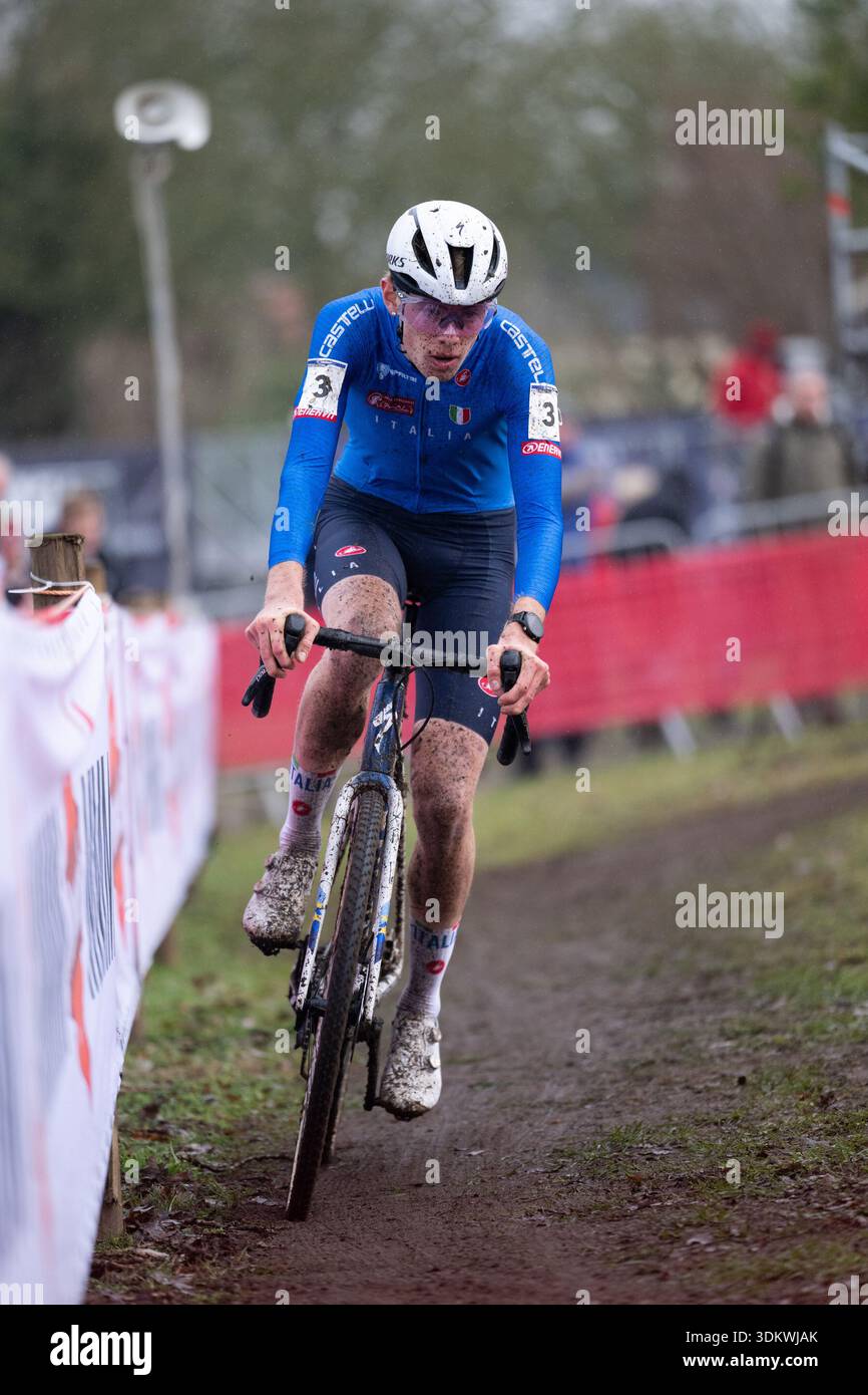 GRIGOLINI Filippo, Italy, 2026 Cyclo-Cross World Championships Hulst ...