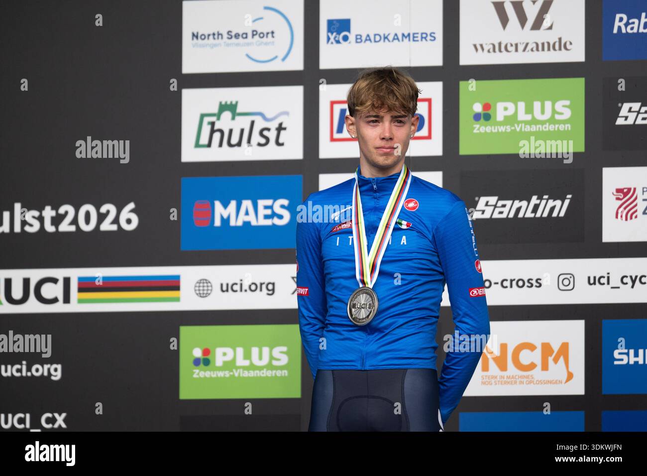 GRIGOLINI Filippo, Italy, 2026 Cyclo-Cross World Championships Hulst ...