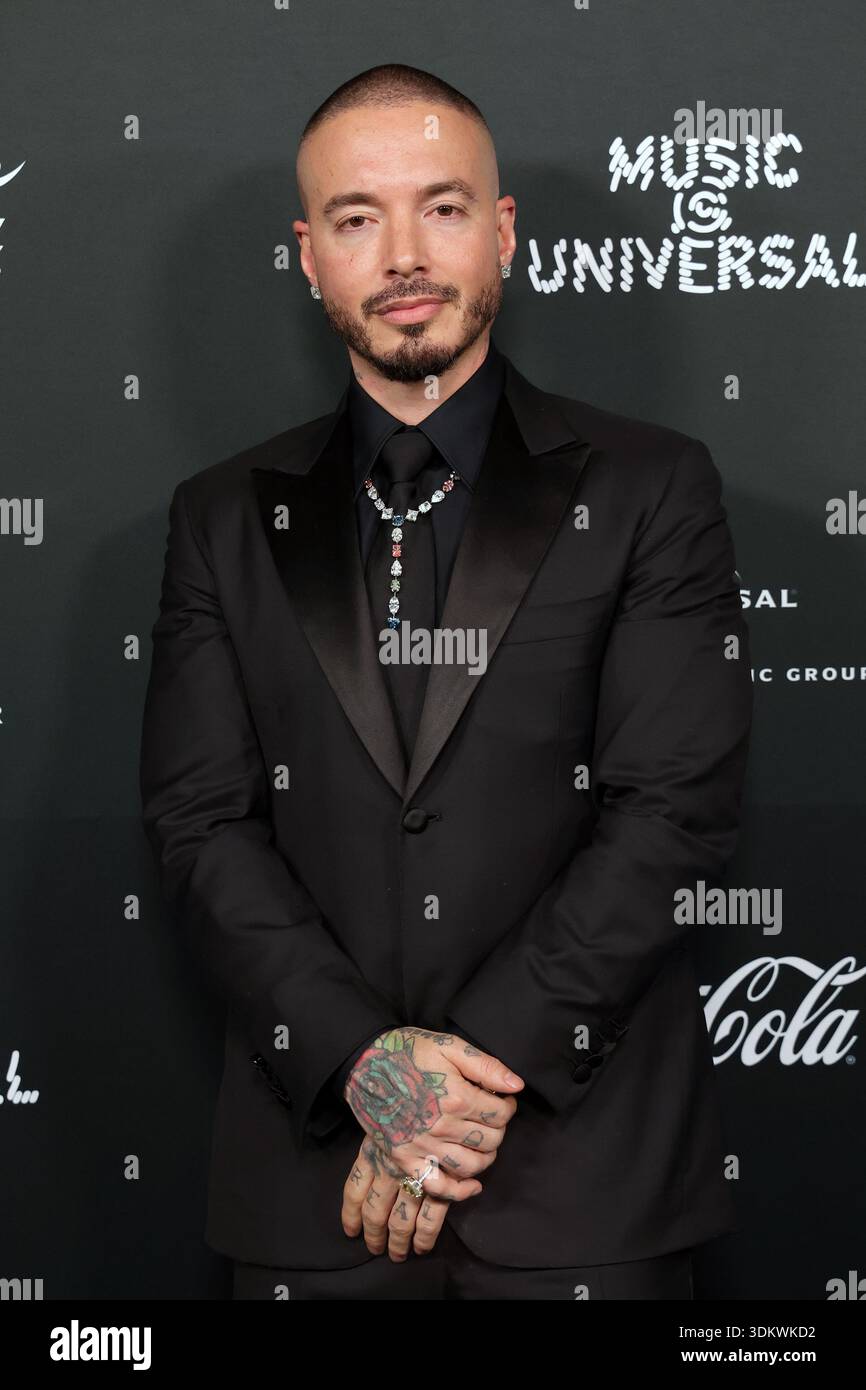 01 February, 2026 - Los Angeles, California J Balvin, Universal Music ...