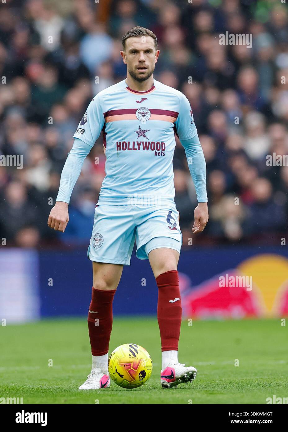 Birmingham, UK. 1st Feb, 2026. Jordan Henderson of Brentford during the ...