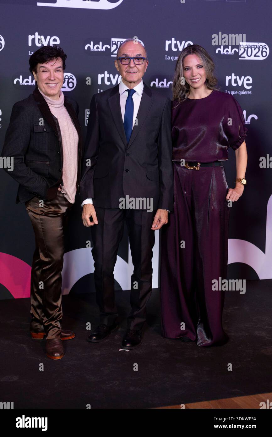 Chema Marin, Gerardo Sanchez and Jessica Flores attend the XIII Premios ...