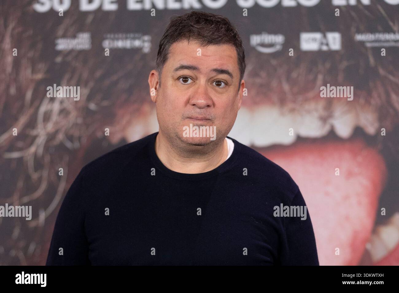 Secun de la Rosa attends 'Aida y Vuelta' Photocall at Espacio Movistar ...
