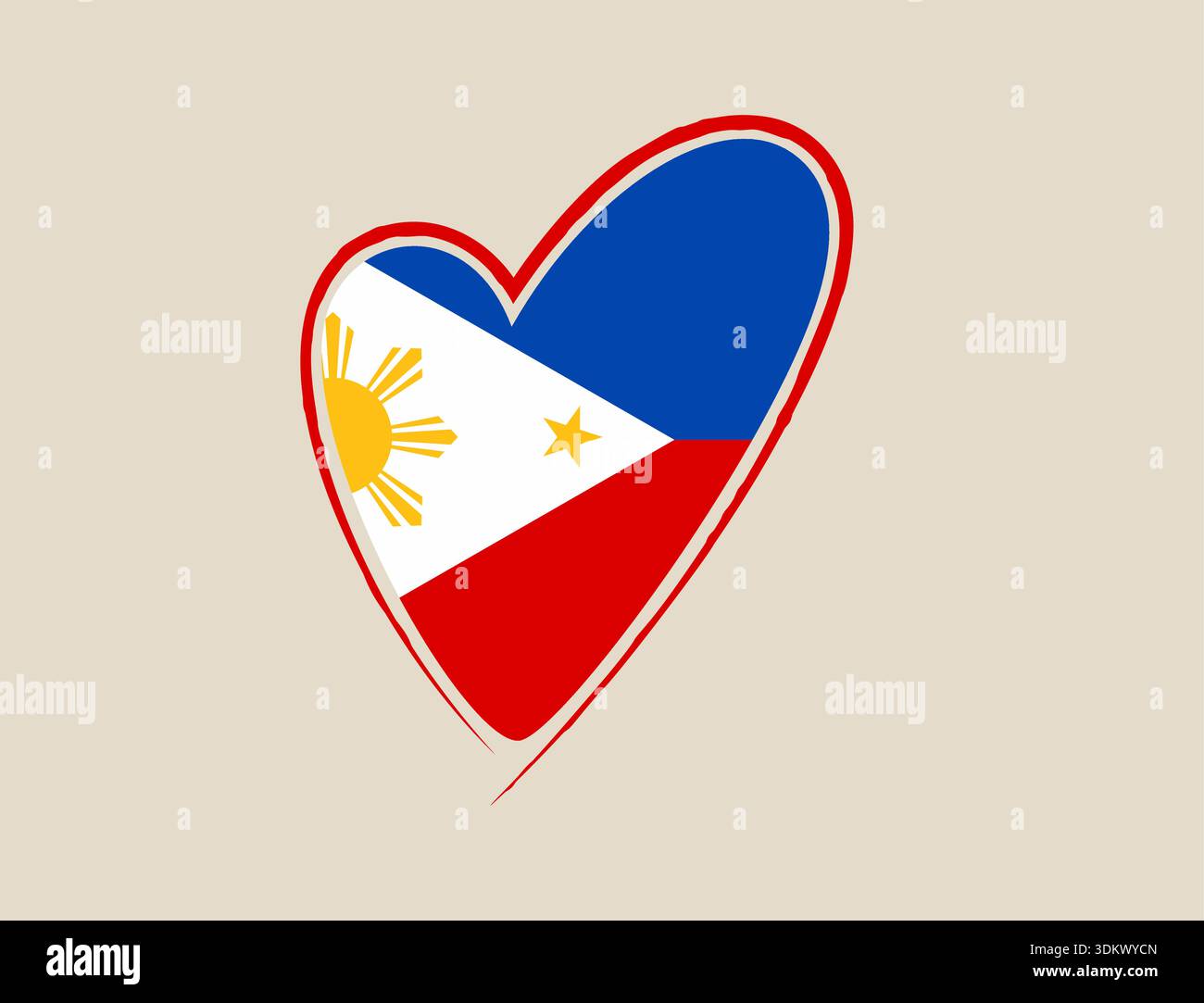 Tagalog national pride Stock Vector Images - Alamy