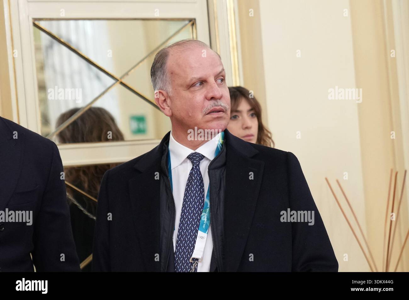 Prince Feisal Al-Hussein arrives on the red carpet for the IOC Session ...