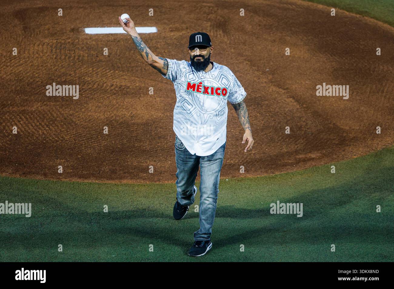 ZAPOPAN, MEXICO - FEBRUARY 1: Sergio Romo, Major League Baseball closer ...