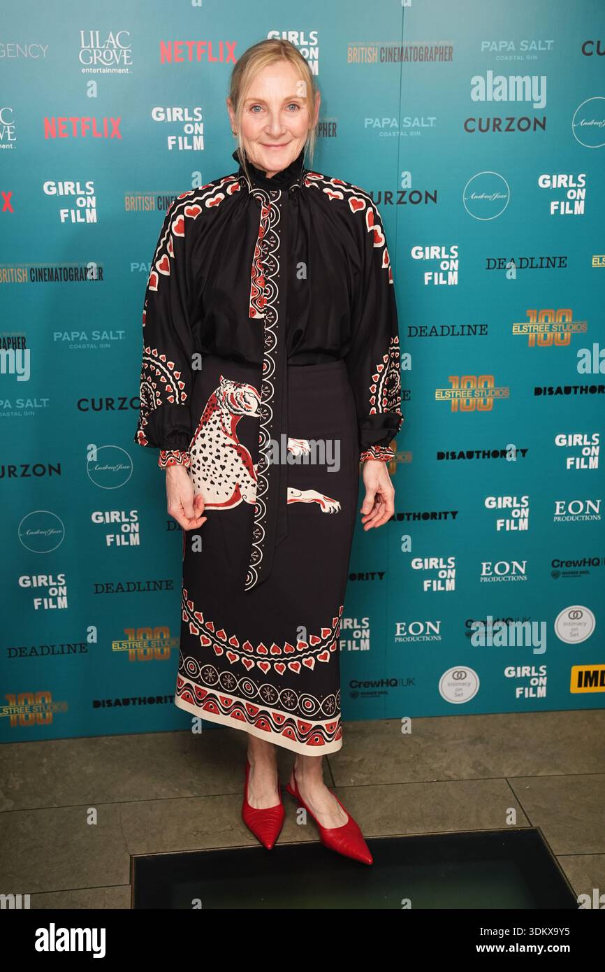 Lesley Sharp attends the Girls on Film Awards at Curzon Bloomsbury in ...