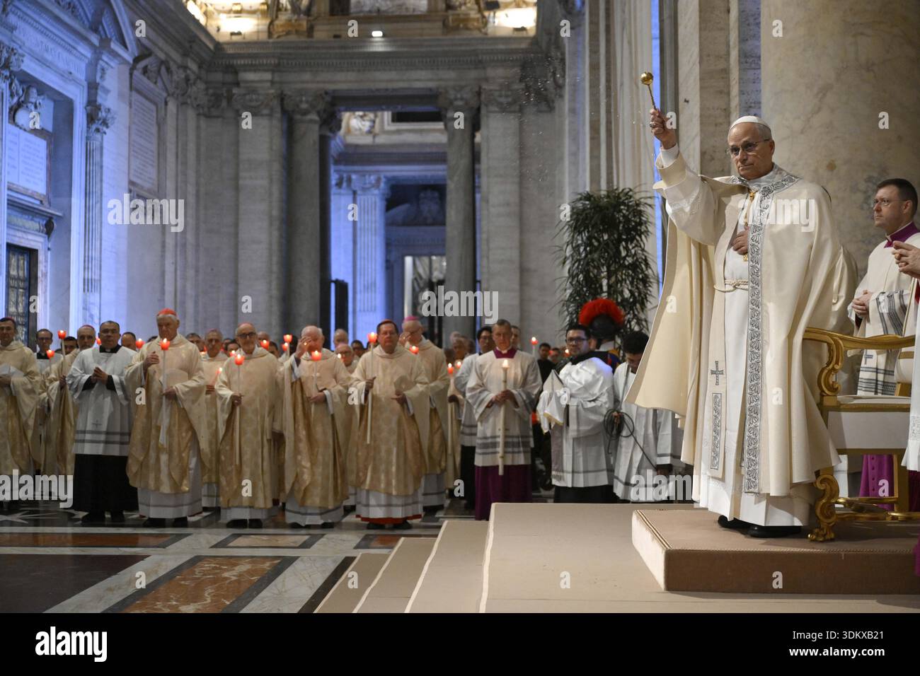 **NO LIBRI** Italy, Rome, Vatican, 2026/2/02 .Pope Leo XIV presides ...