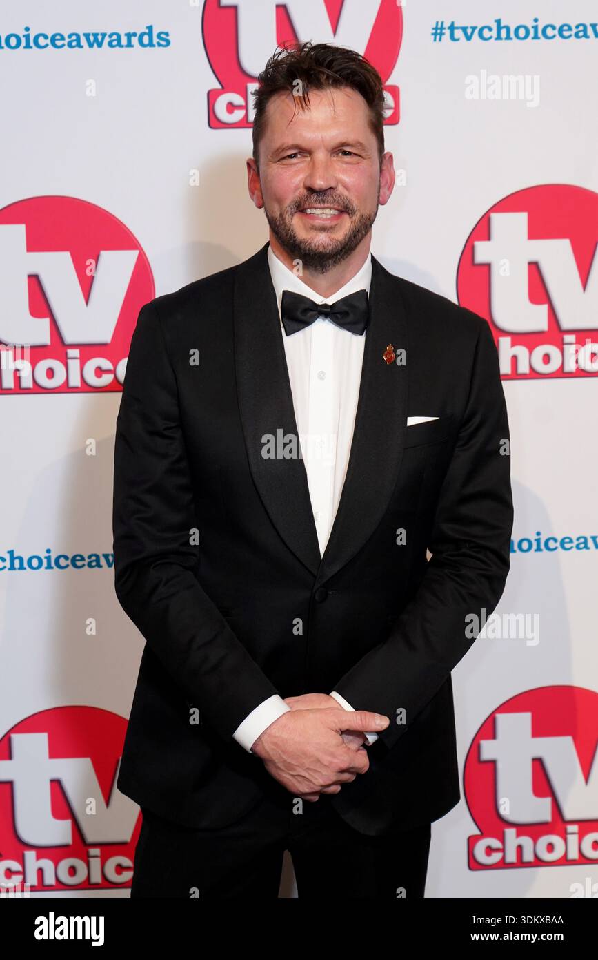 Jimmy Doherty attends the TV Choice Awards at the London Hilton on Park ...