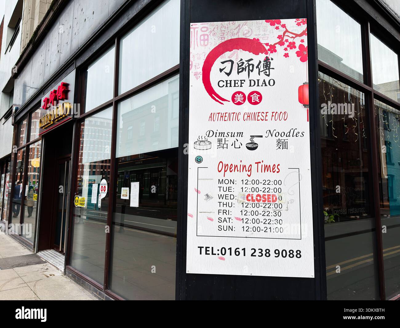 Manchester, UK - January 26, 2026: Manchester Chinese Chef Diao ...