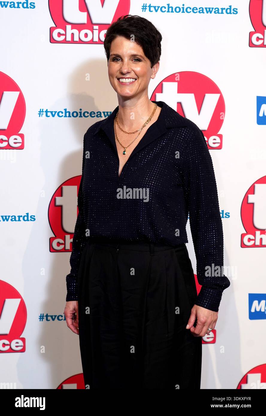 Heather Peace attends the TV Choice Awards at the London Hilton on Park ...