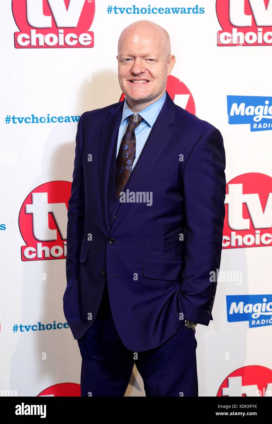 Jake Wood attends the TV Choice Awards at the London Hilton on Park ...