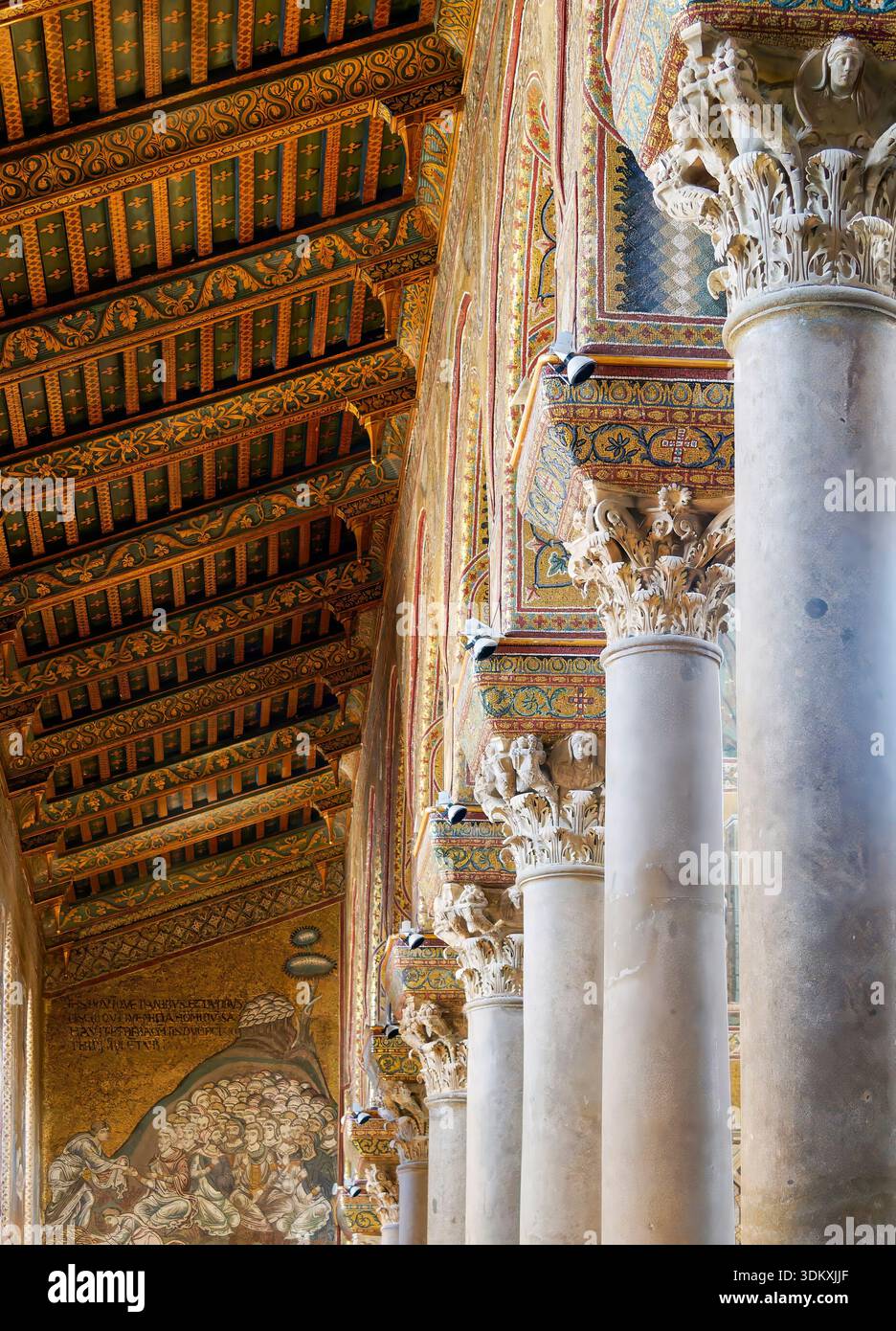 Ornate depiction of architectural columns hi-res stock photography and ...