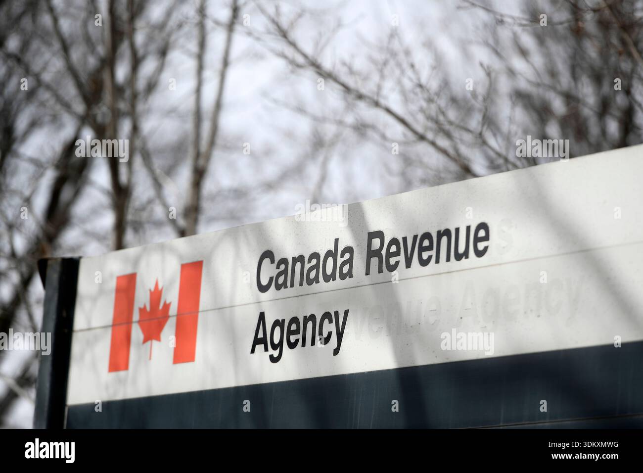 A Canada Revenue Agency sign in Ottawa is shown on Monday, March 1 ...