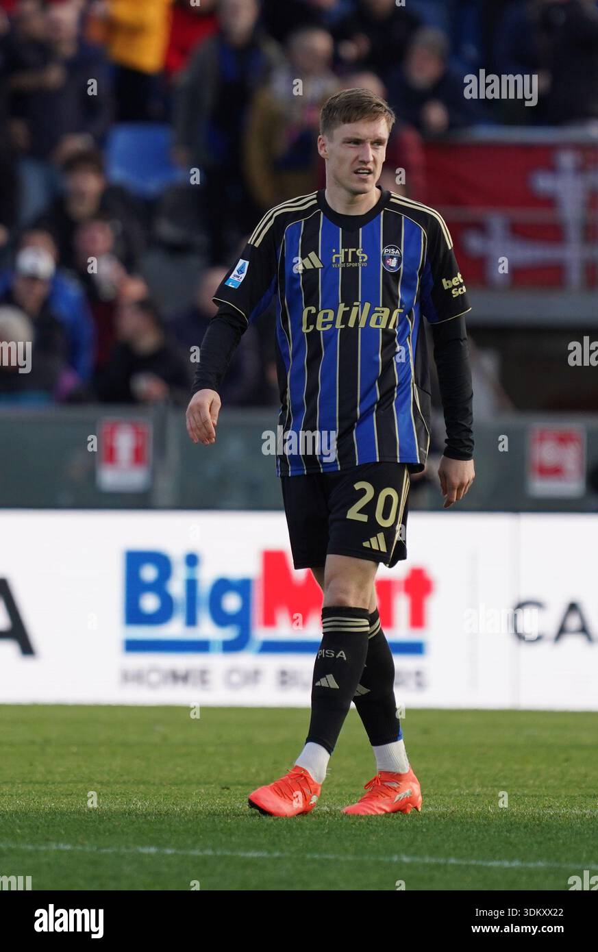 Pisa's Michel Aebischer ....During the Serie A soccer match between ...