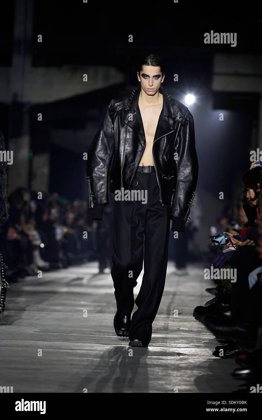 Berlin, Germany, 2st Feb, 2026. Model on runway at John Lawrence ...