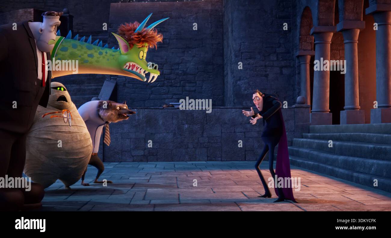 Frank (Brad Abrell), Johnny as a monster (Andy Samberg), Griffin the ...