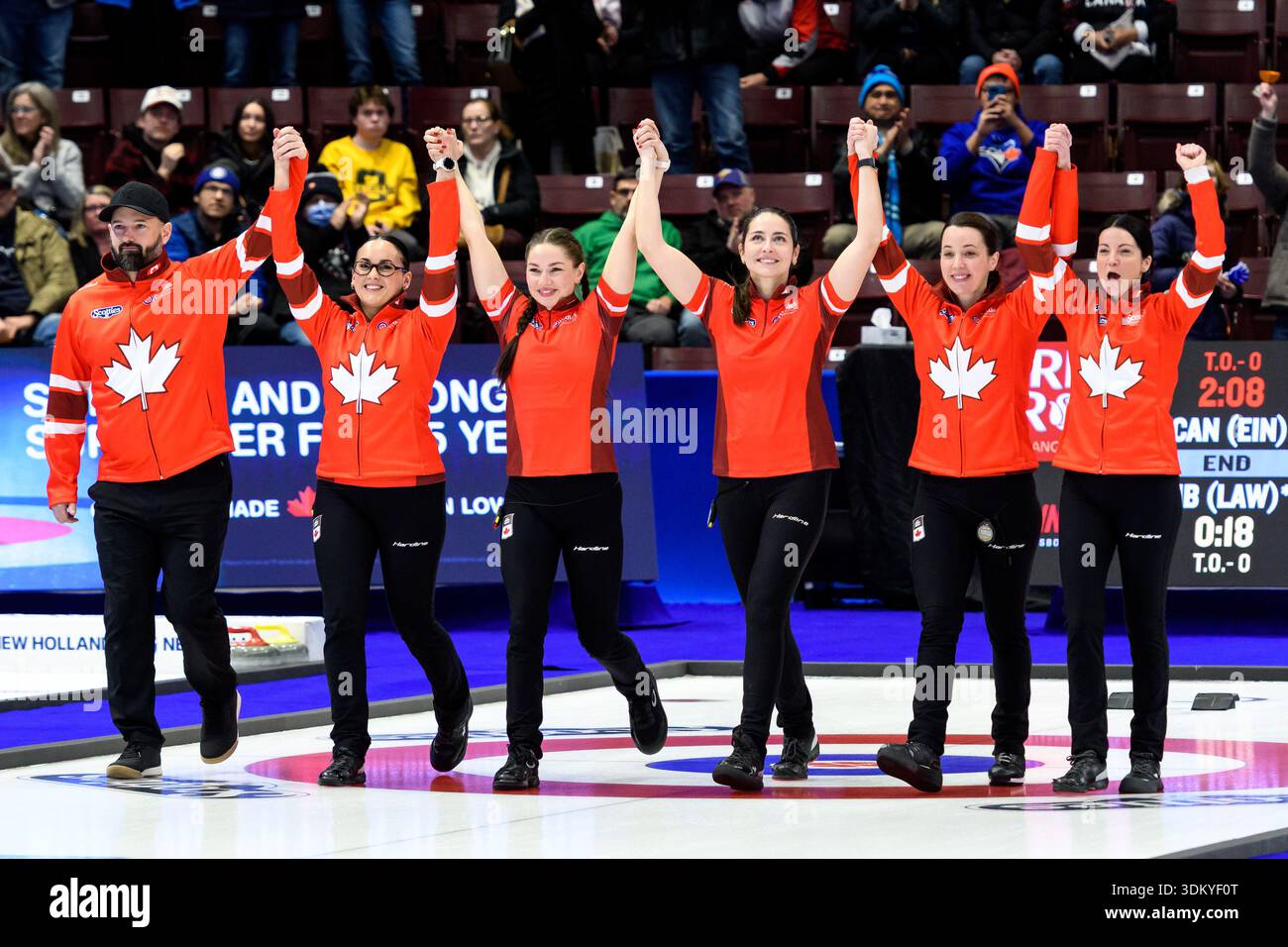 February 1, 2026, Mississauga, Ontario, Canada: (LtoR) REID CARRUTHERS ...