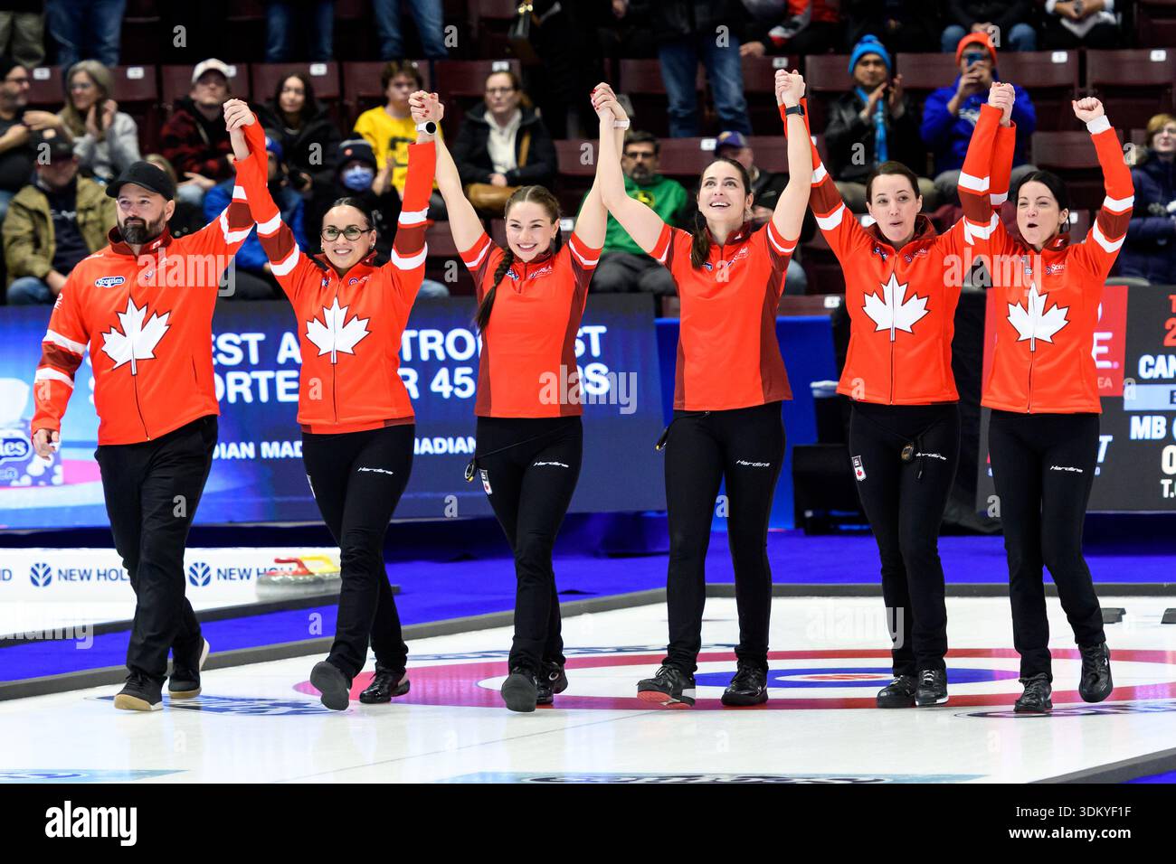 February 1, 2026, Mississauga, Ontario, Canada: (LtoR) REID CARRUTHERS ...
