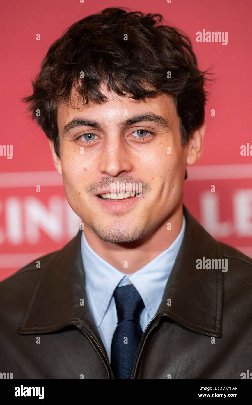 French actor Julien De Saint Jean poses during a photocall before the ...