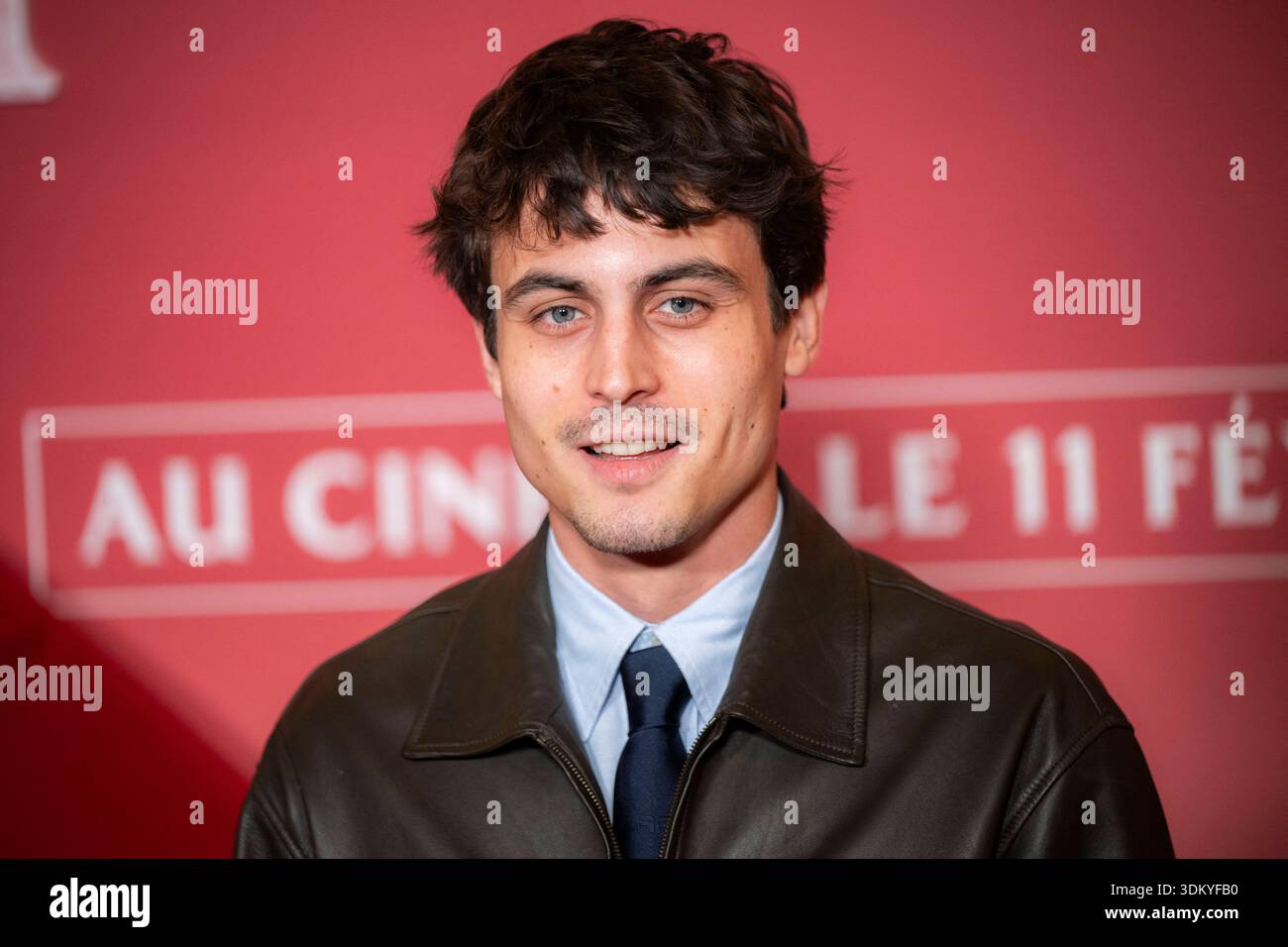 French actor Julien De Saint Jean poses during a photocall before the ...