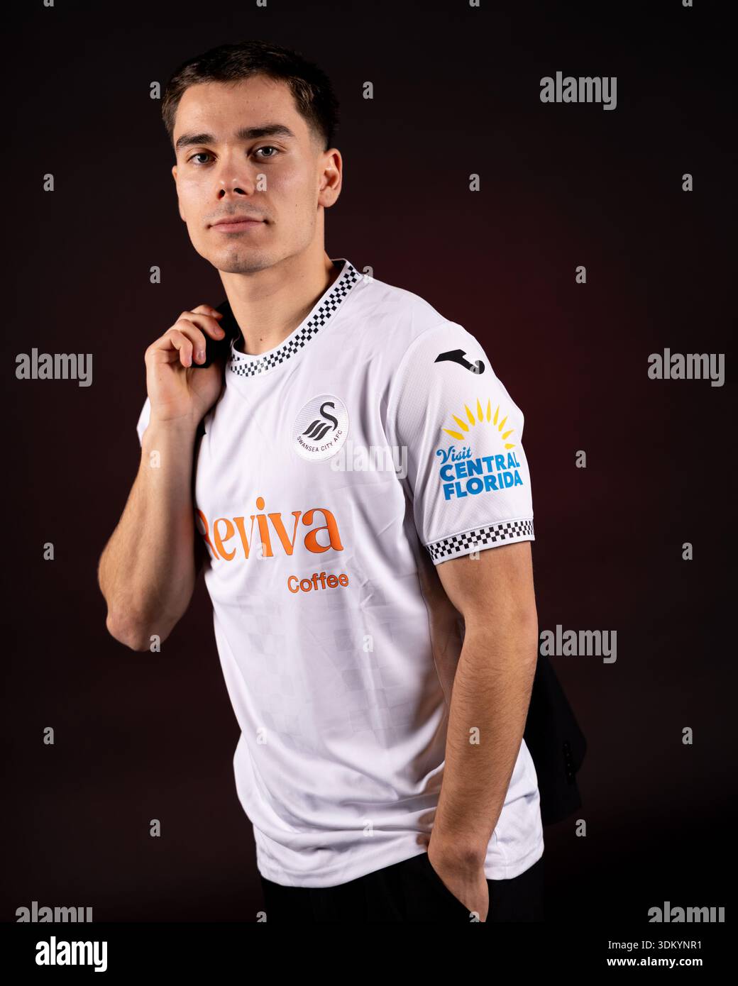 Swansea City unveil the signing of Leo Walta at the Fairwood Training ...