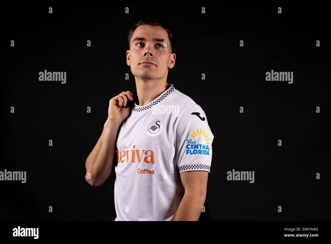 Swansea City unveil the signing of Leo Walta at the Fairwood Training ...