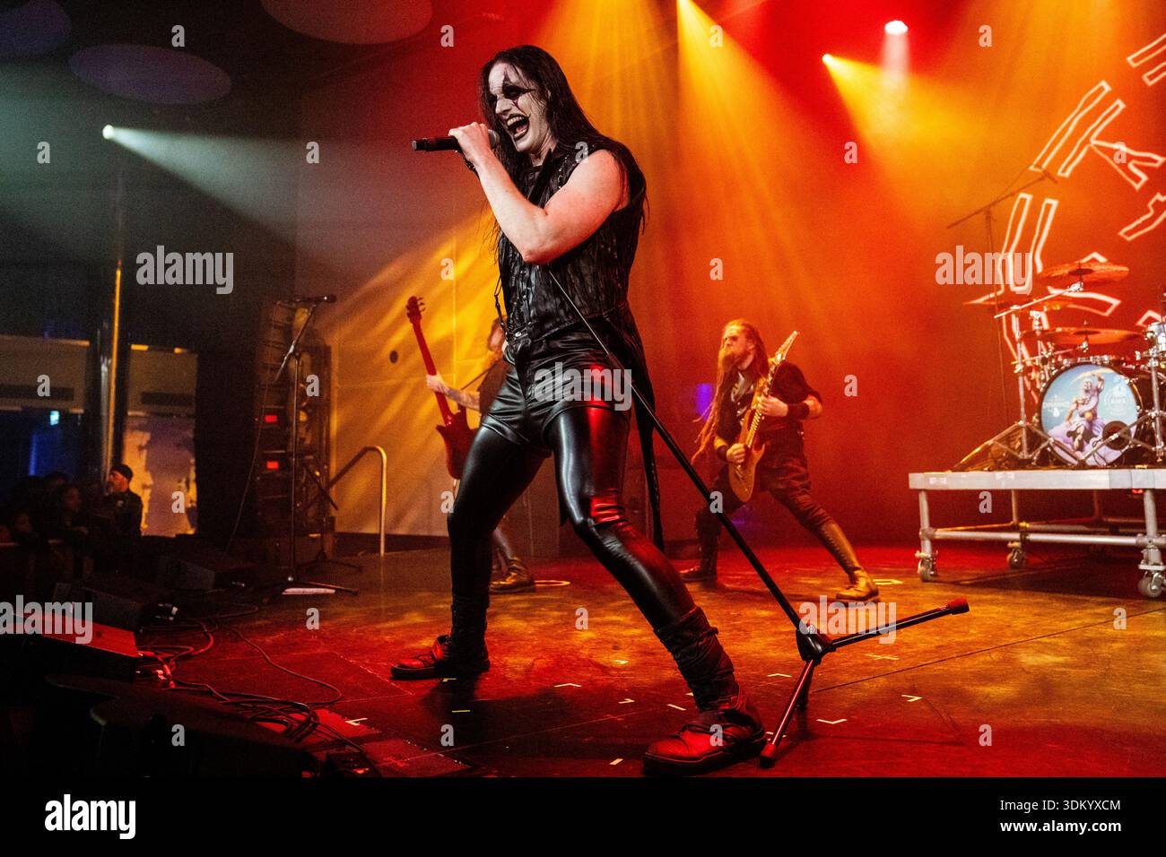 Johannes Eckerstrom of Avatar performs during the ShipRocked cruise on ...