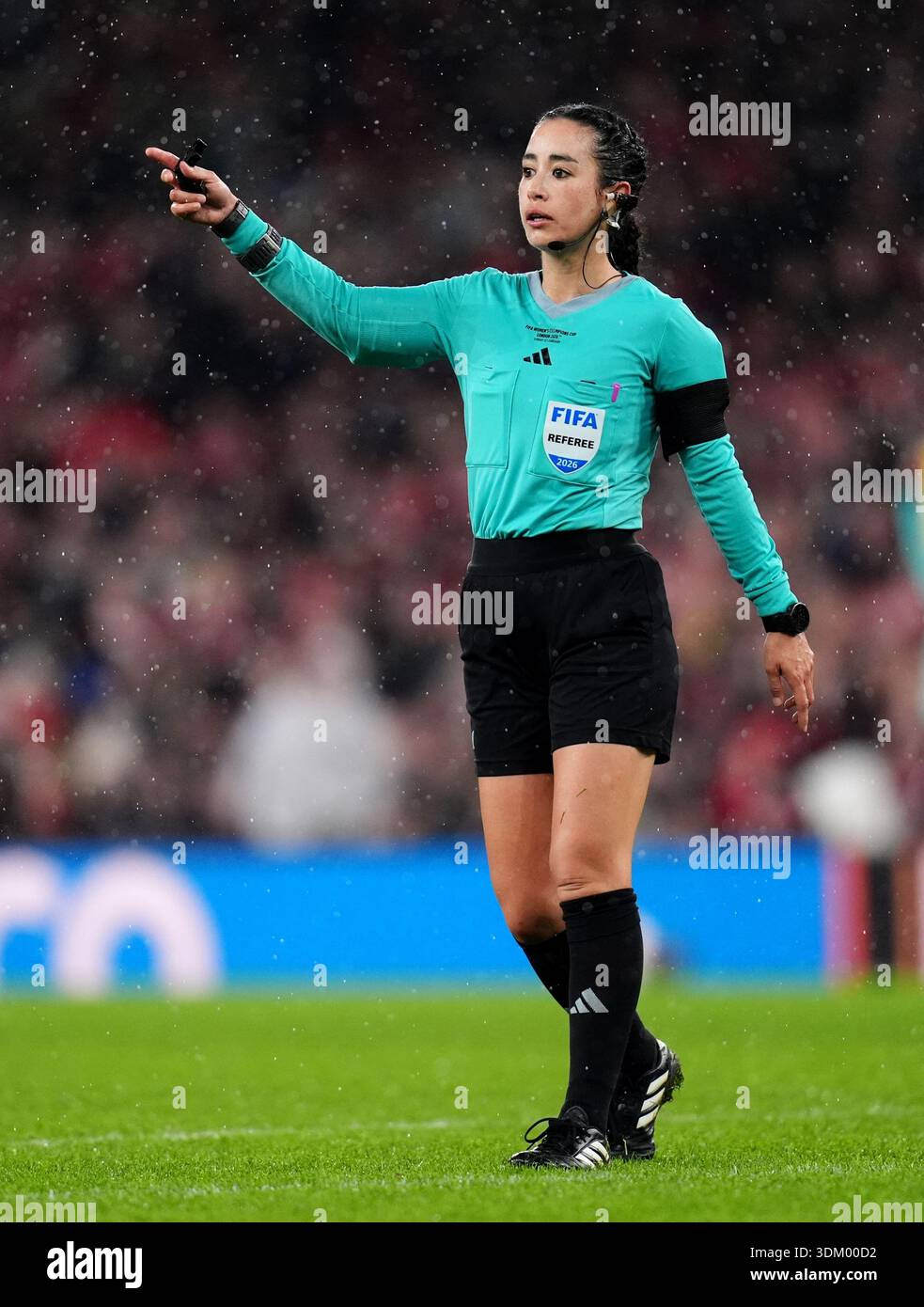 Referee Katia Itzel García during the FIFA Women's Champions Cup final ...