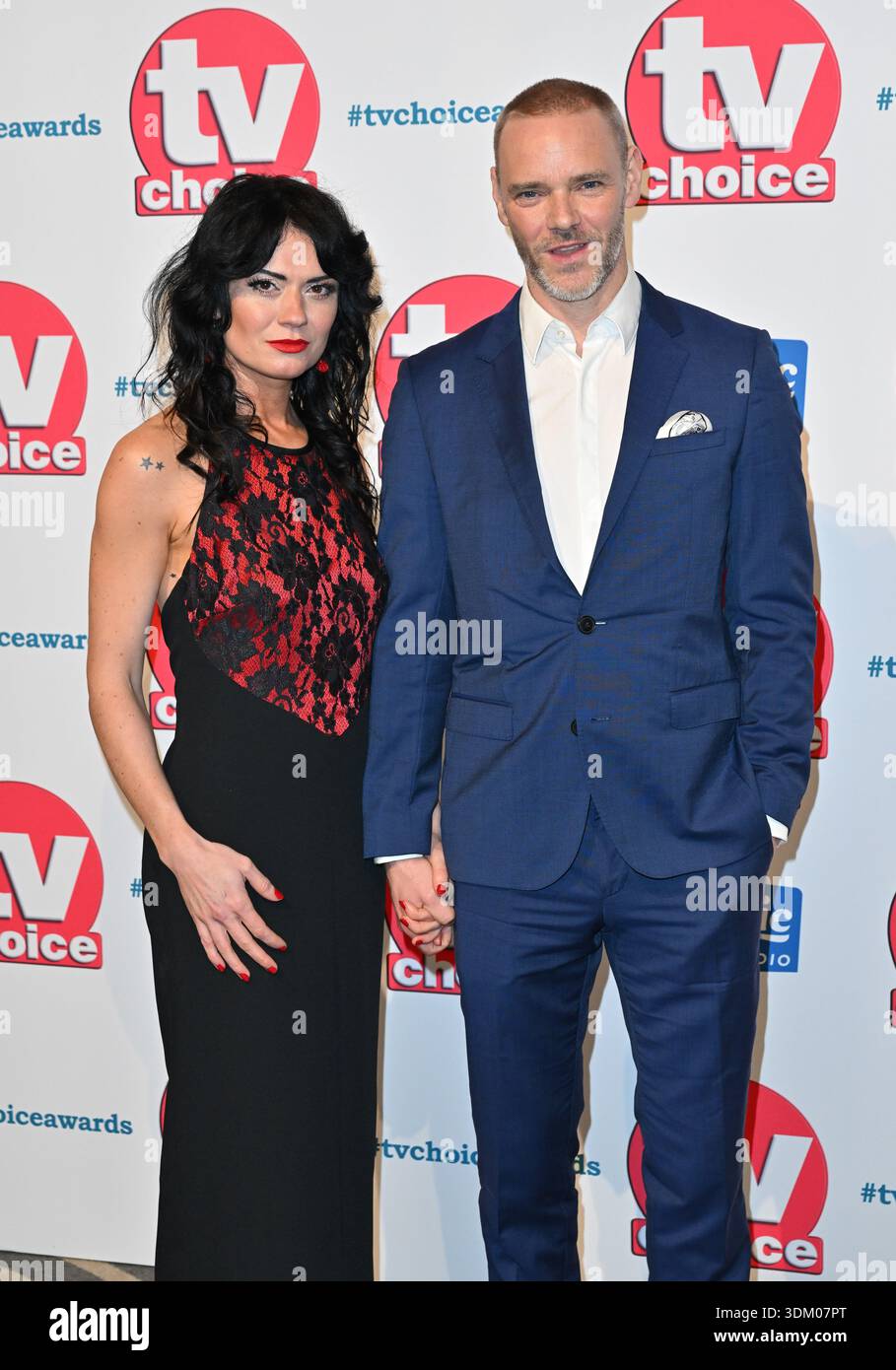 London, UK, 02 February 2026. Joe Absolom (R) attends the TV Choice ...