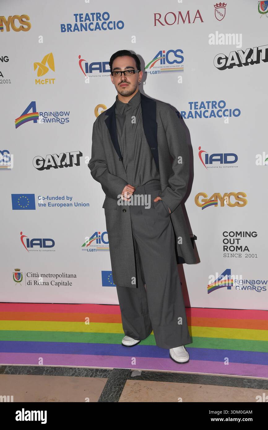 Rome, Brancaccio Theatre Rainbow Award 2026, Pictured: Viscardi Stock ...