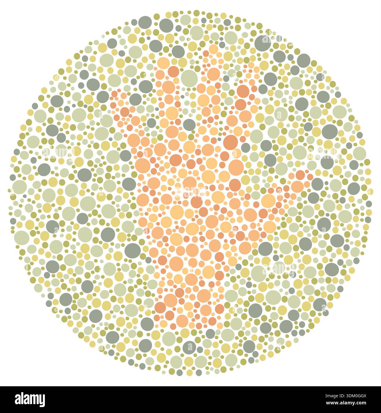 Human Finger Pointing at Color Blindness Test Plate for Vision ...