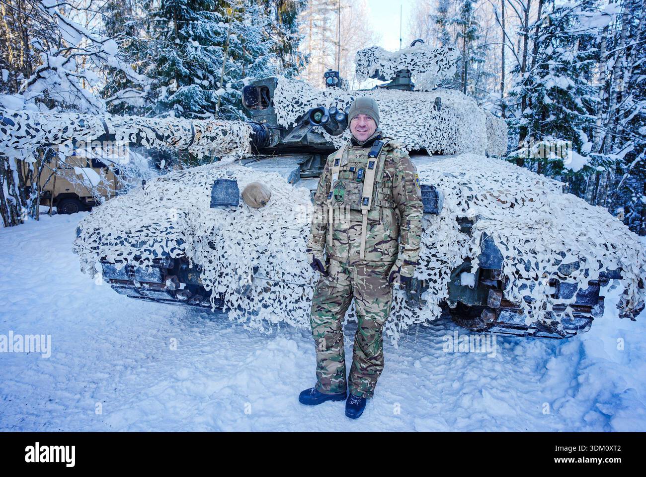 Commanding Officer Royal Tank Regiment Lieutenant Colonel Mark Luson ...