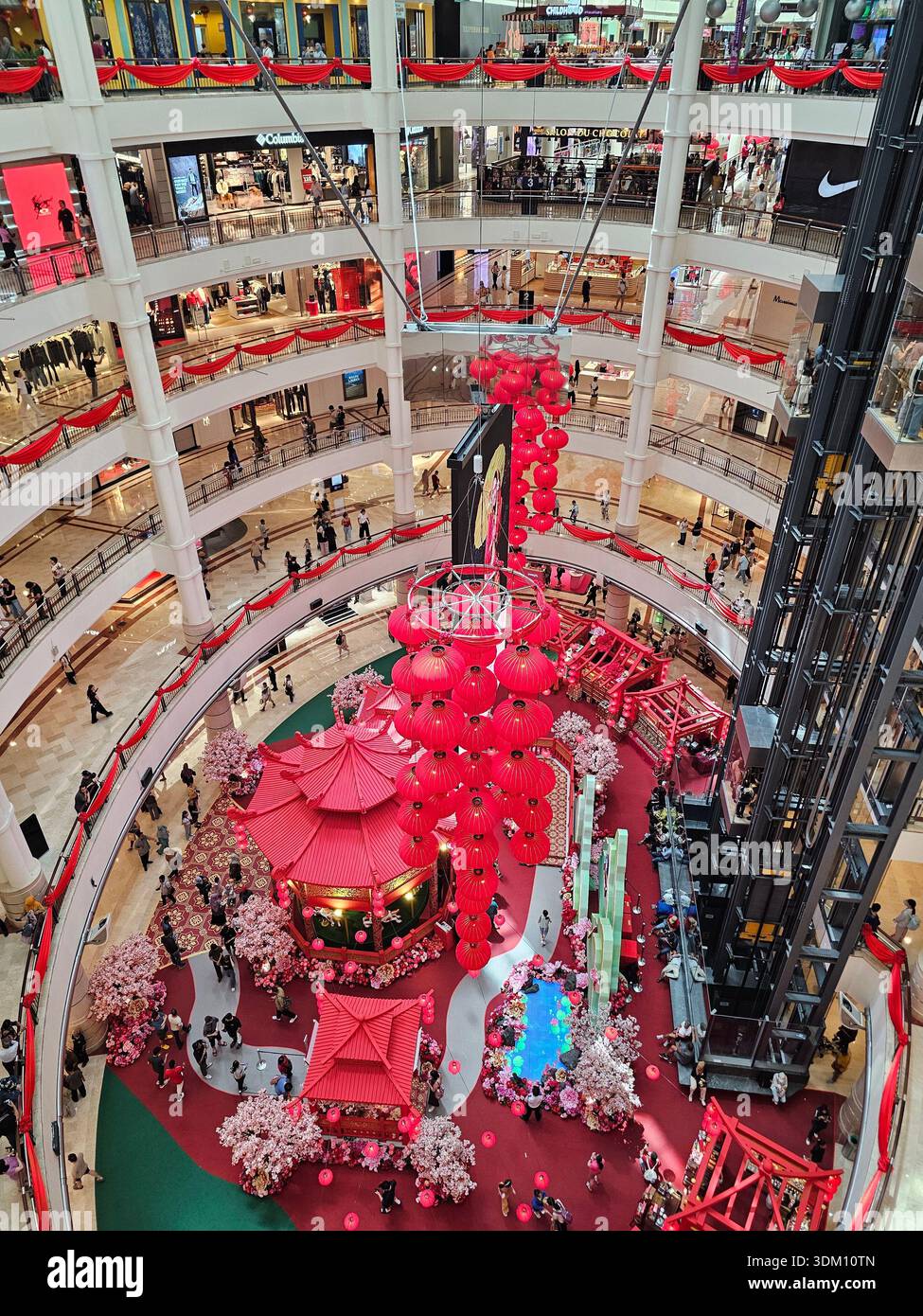 Oriental Horse Carousel Chinese New Year 2026 decorations at Suria KLCC ...