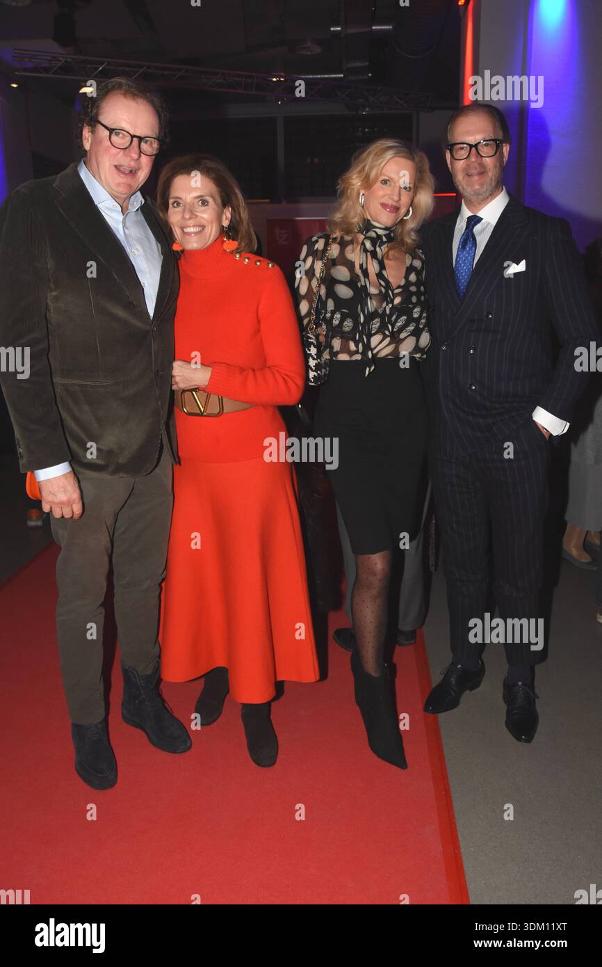 Franz Georg Birgit Strauss Inge Max Dietl Modehaus Muenchen 02.02.2026 ...