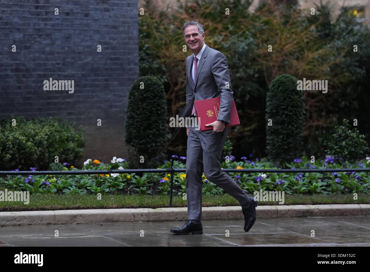 Business and Trade Secretary Peter Kyle arrives for a Cabinet meeting ...
