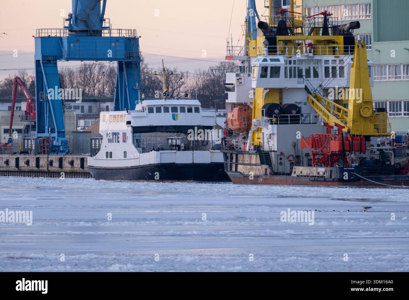 03 February 2026, Mecklenburg-Western Pomerania, Vitte: The Hiddensee ...