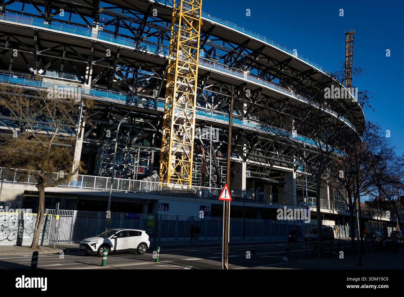 Barcelona, Spain - 20 january 2026: the new Spotify Camp Nou stadium ...