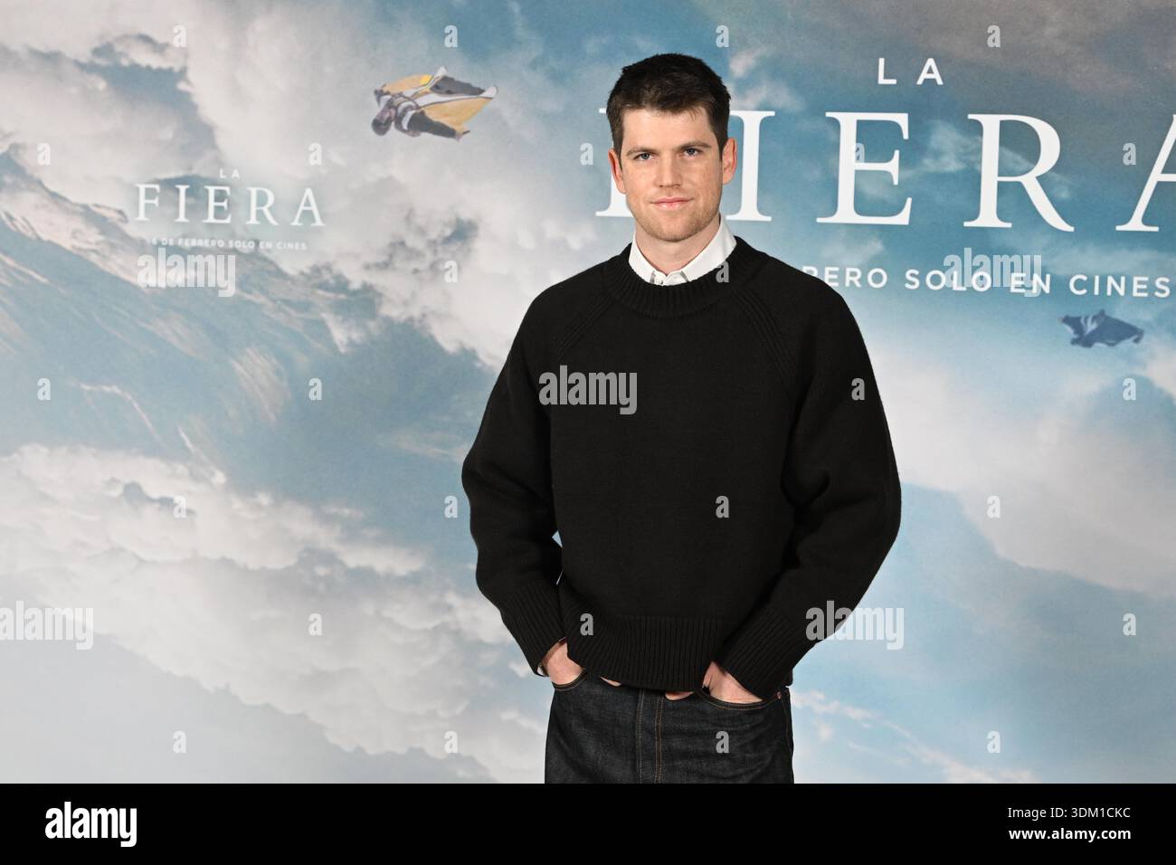 Actor Miguel Bernardeau poses during the presentation of the film 'La ...