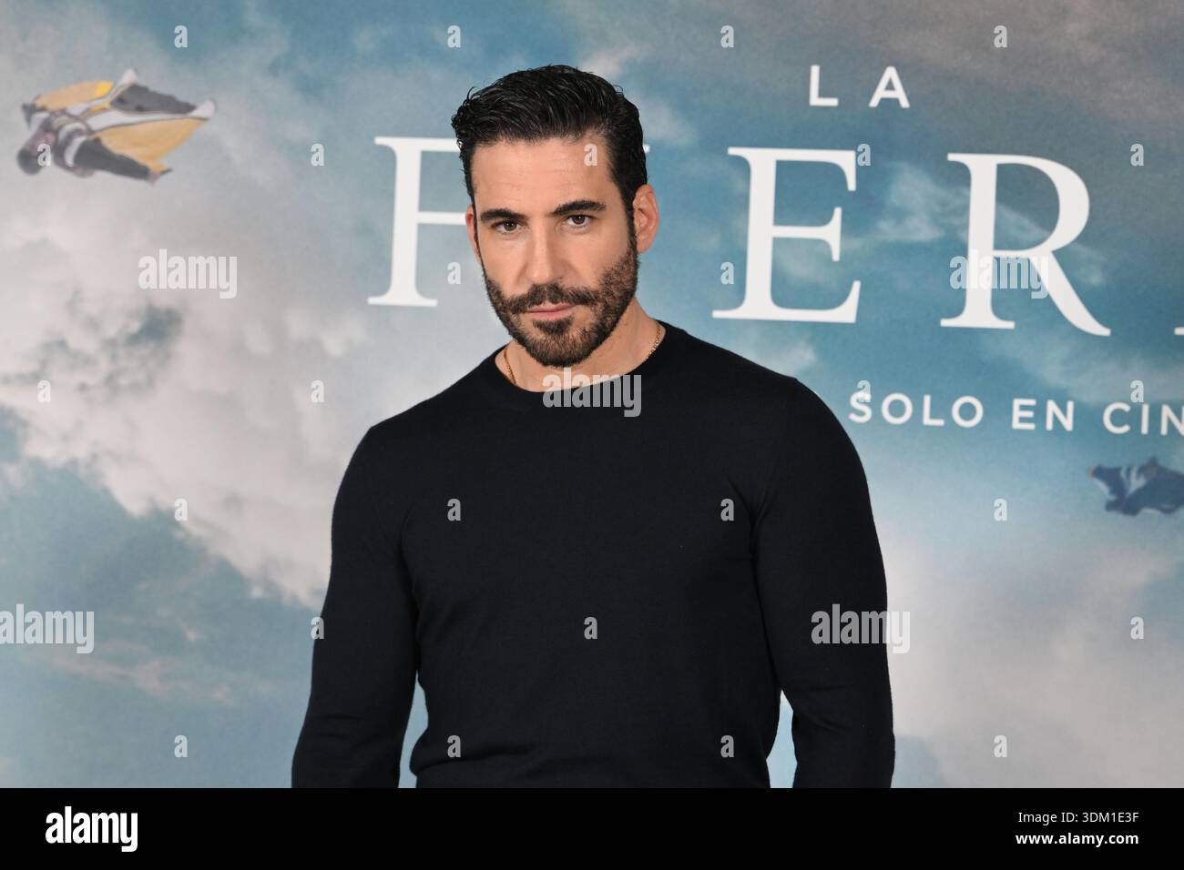 Actor Miguel Ángel Silvestre poses during the presentation of the film ...