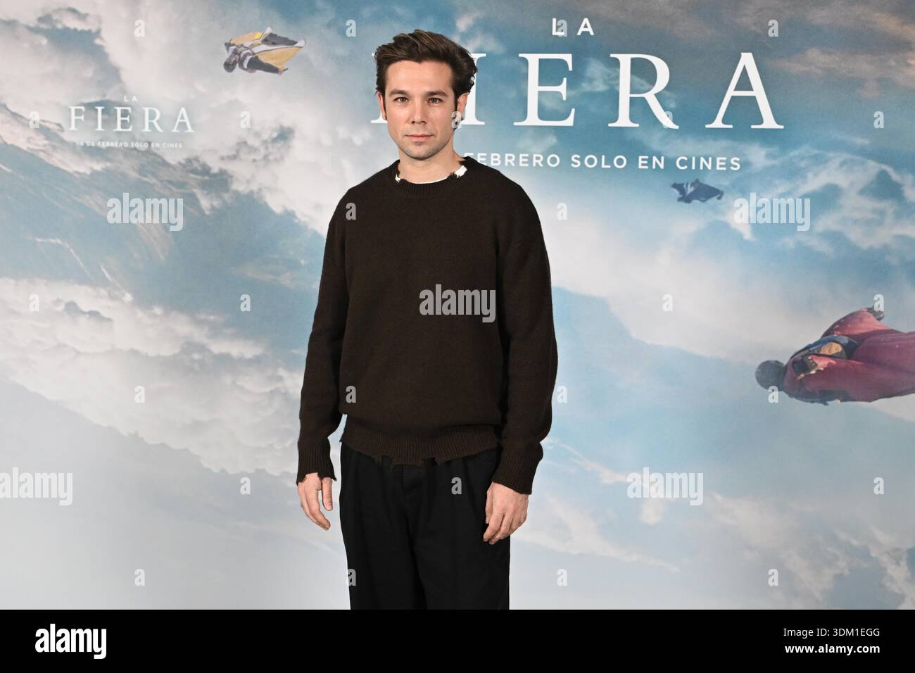 Actor Carlos Cuevas poses during the presentation of the film 'La Fiera ...