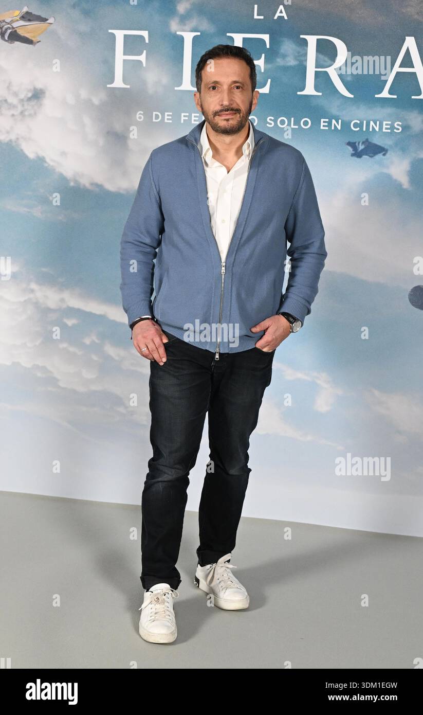 Film director Salvador Calvo poses during the presentation of the film ...
