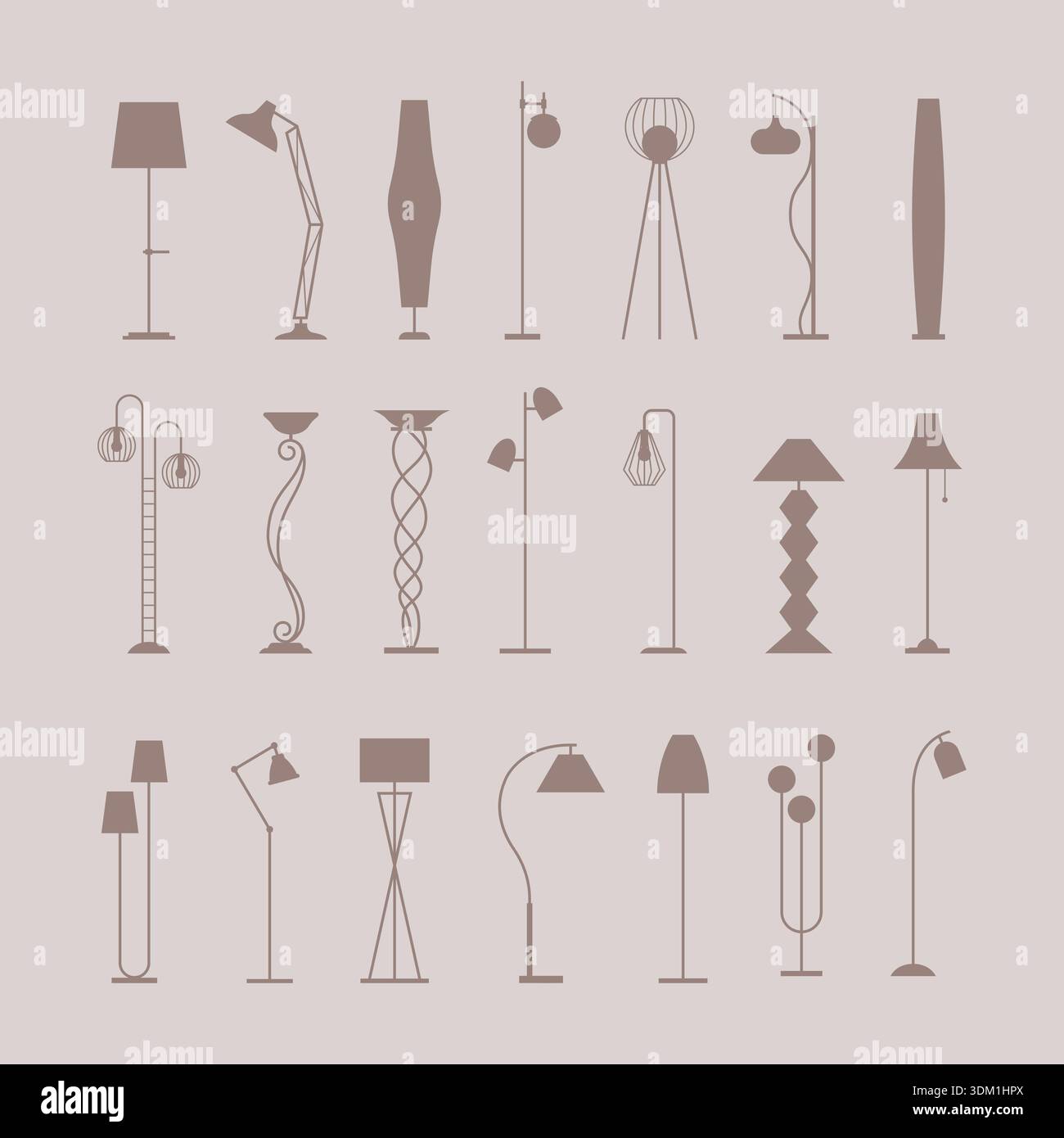Lighting fixture silhouettes hi-res stock photography and images - Alamy