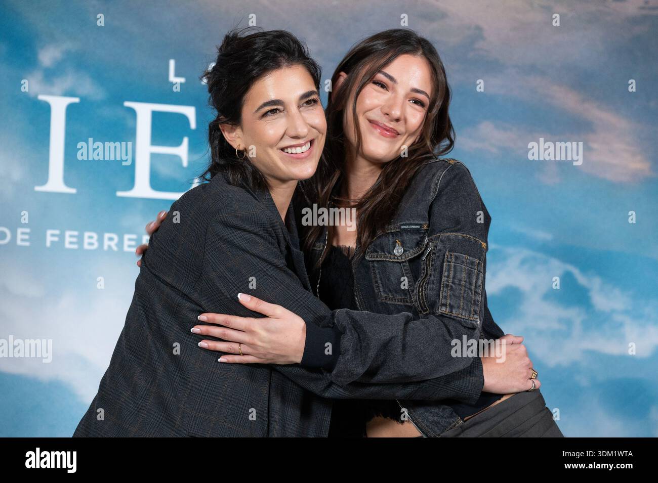 Stéphanie Magnin and Candela González attend the photocall for "LA ...